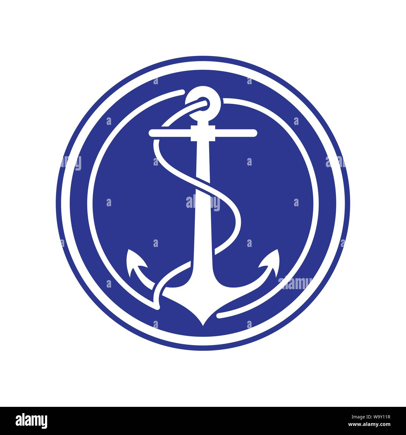Anchor anchor symbol hi-res stock photography and images - Alamy
