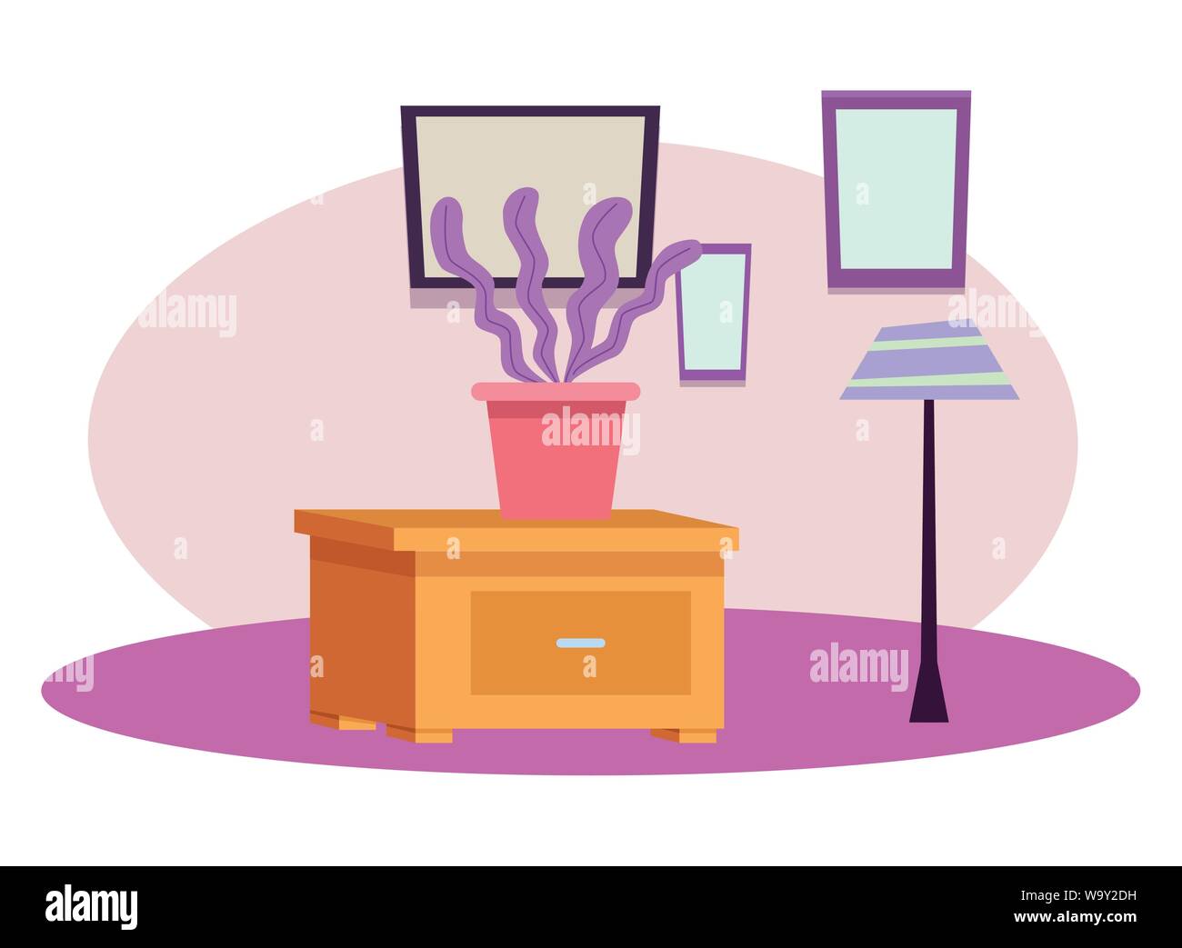 Office and workplace elements cartoons Stock Vector Image & Art - Alamy