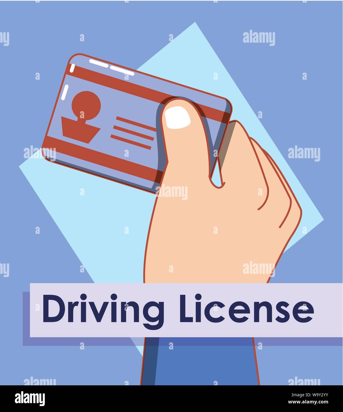 Driving License Stock Vector Images - Alamy