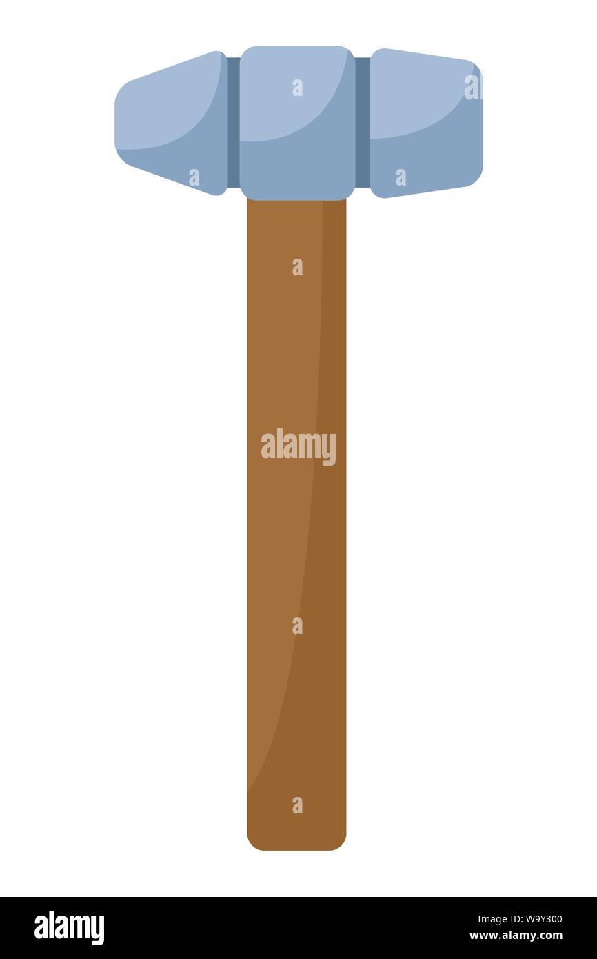 Mallet construction tool symbol isolated Stock Vector Image & Art - Alamy