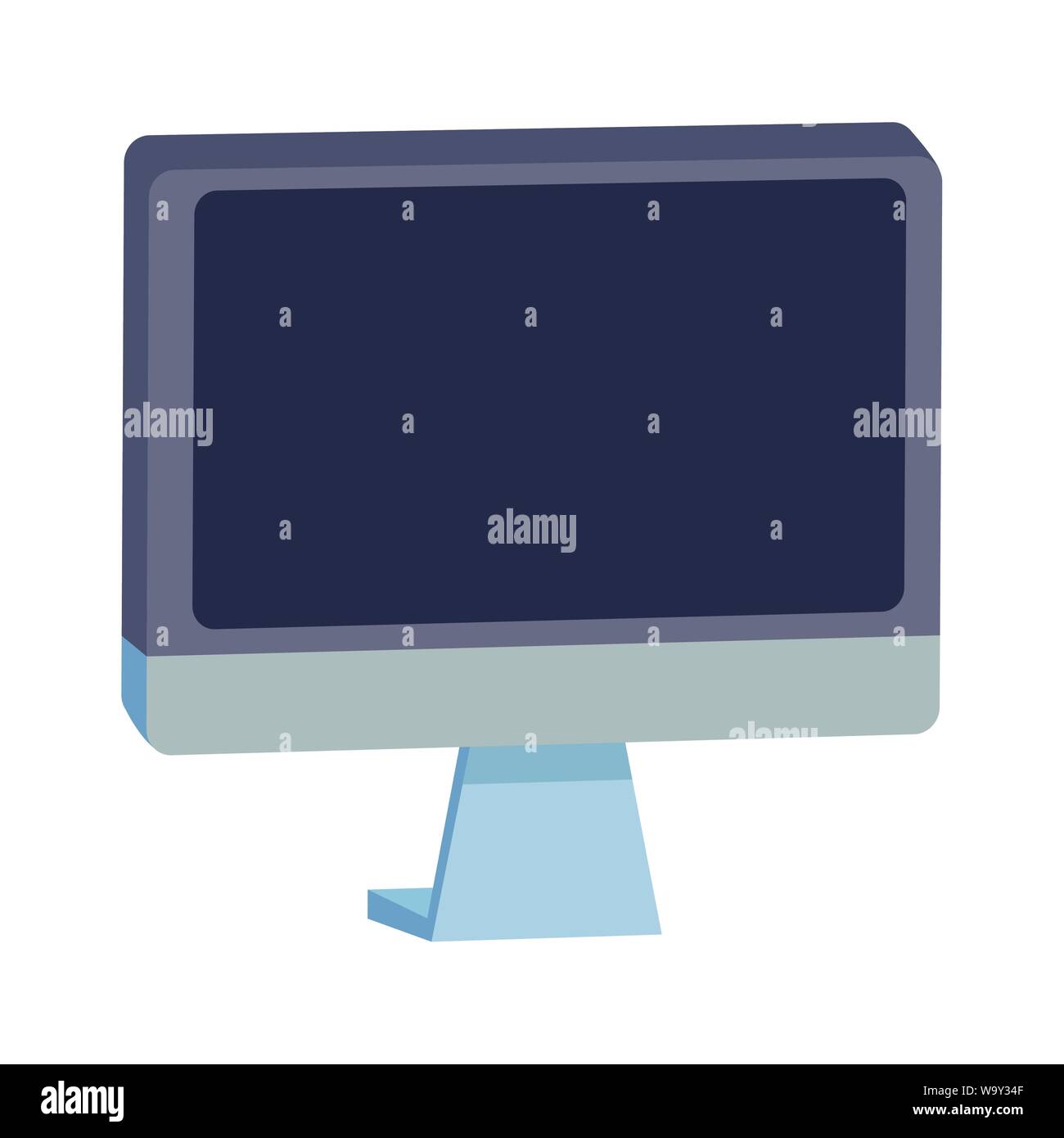 Computer monitor screen hardware technology Stock Vector Image & Art ...