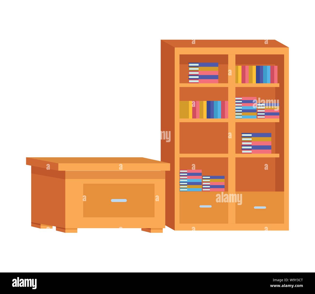 Desktop cartoons Cut Out Stock Images & Pictures - Alamy