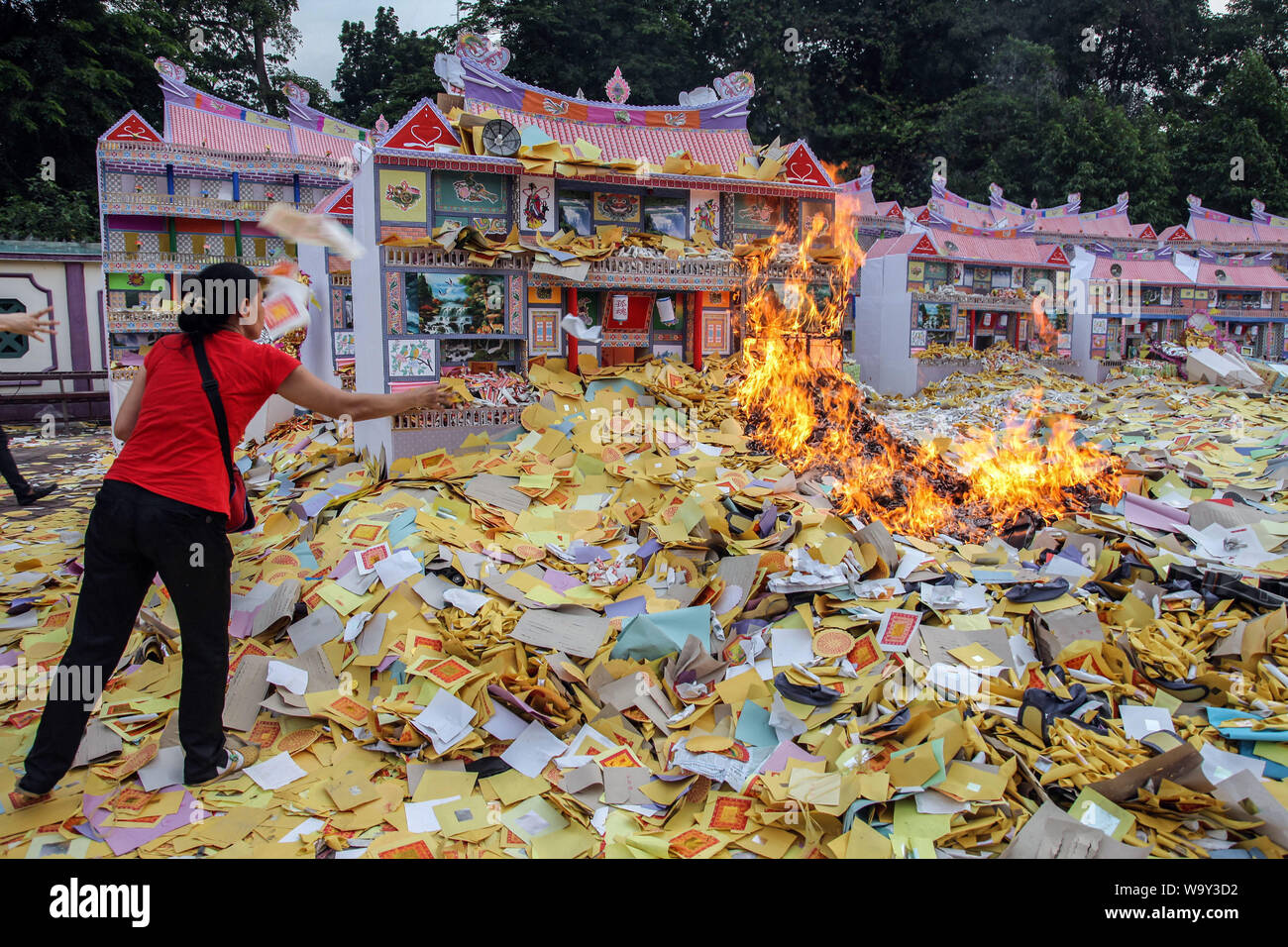 Medan, North Sumatra, Indonesia. 16th Aug, 2019. An ethnic-Chinese ...