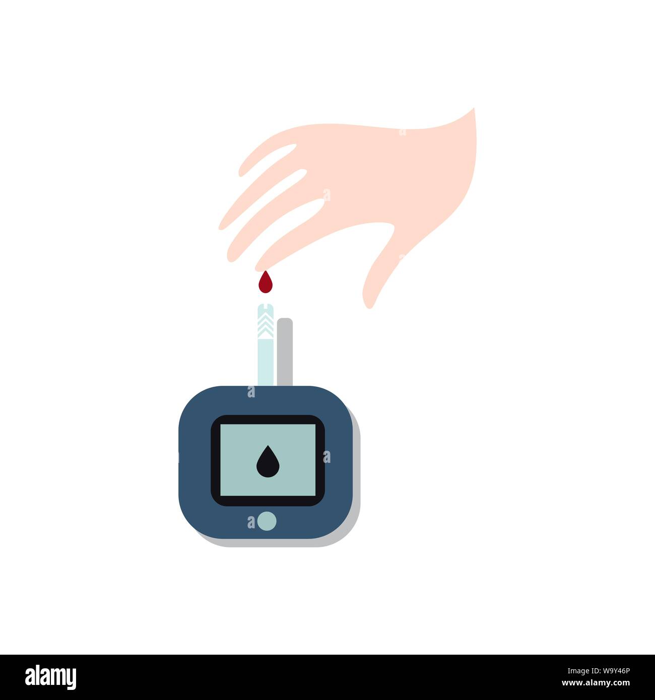 World Diabetes Day symbol. Awareness medical infographic design element ...