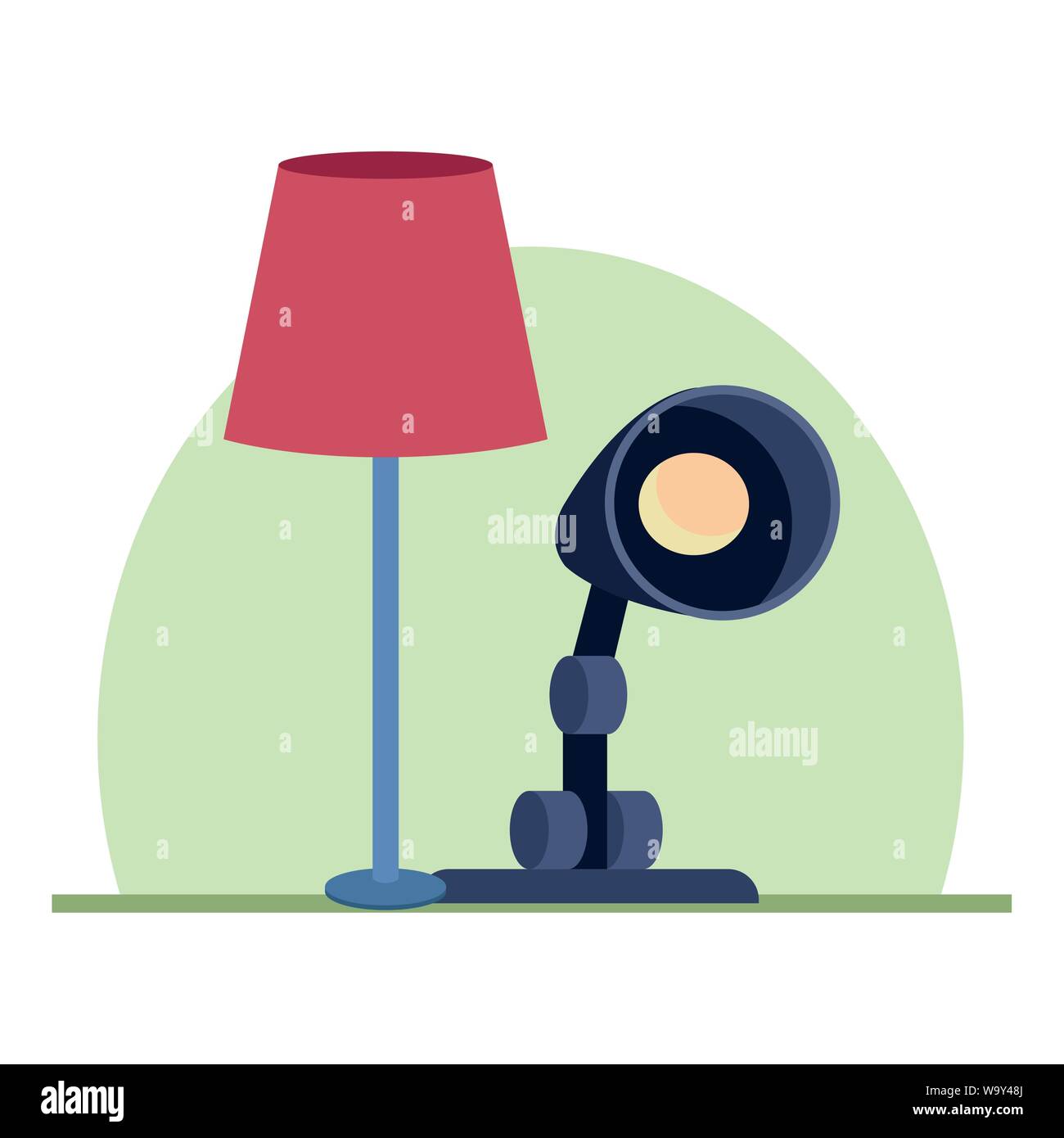 Office and workplace elements cartoons Stock Vector Image & Art - Alamy