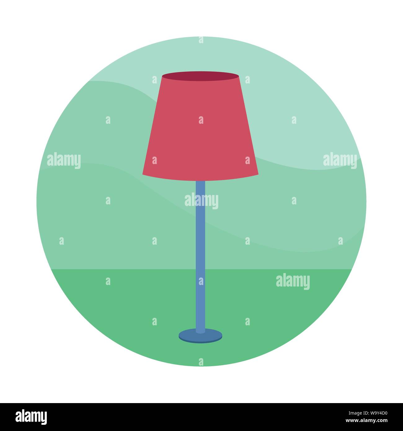 House light lamp decoration cartoon isolated Stock Vector Image & Art ...