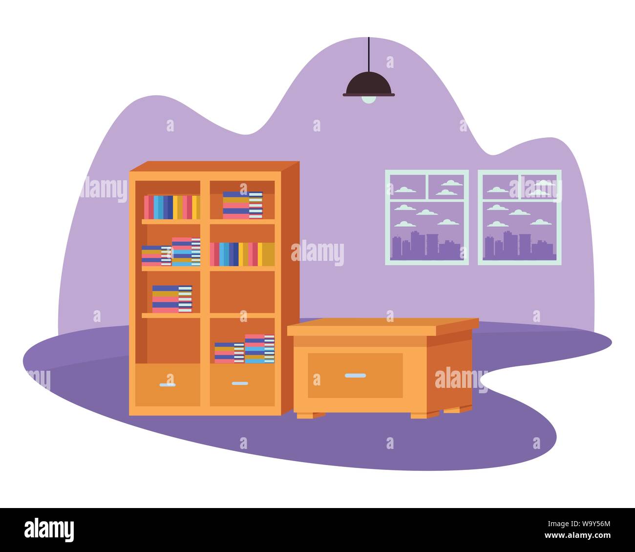 Cartoon Desktop Computer