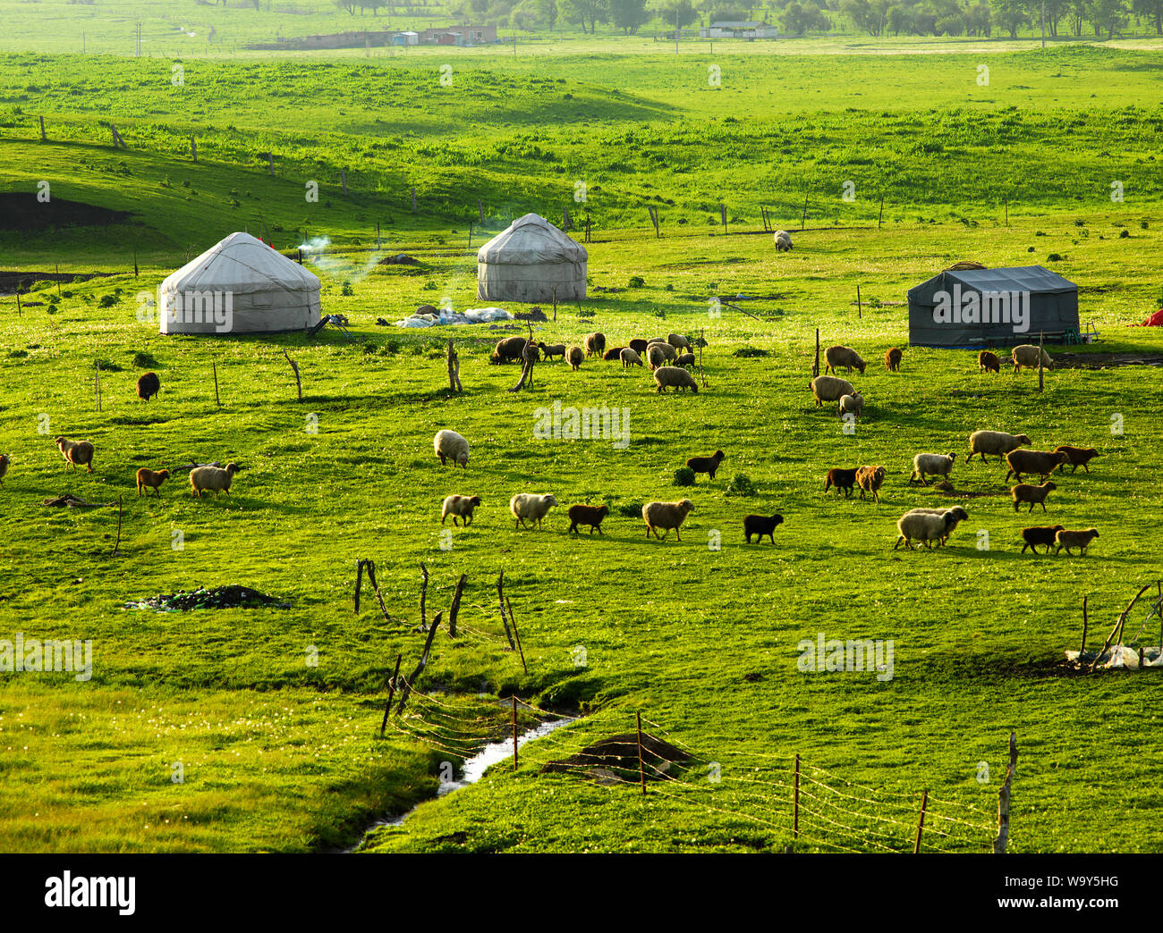 Beautiful spring rural scenery hi-res stock photography and images - Alamy