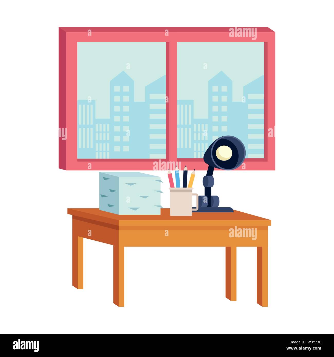 The creation window Stock Vector Images - Alamy