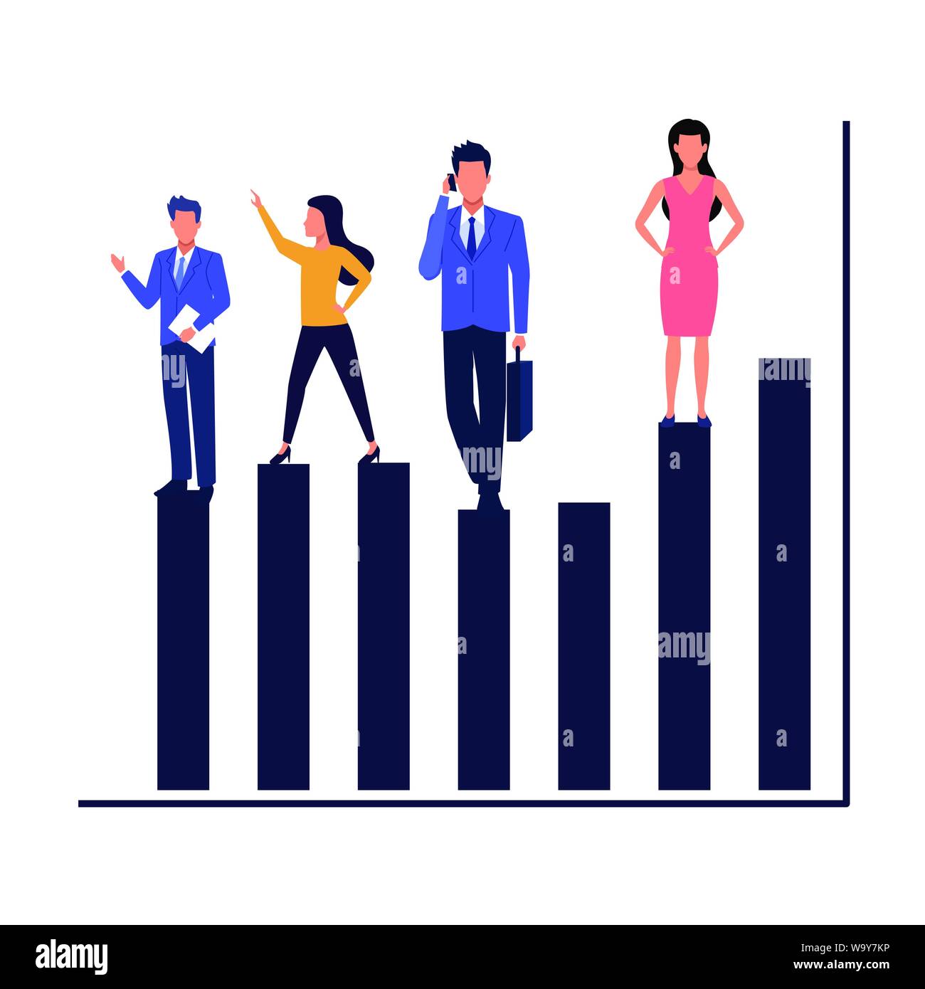 Executive business entrepreneur teamwork Stock Vector Image & Art - Alamy