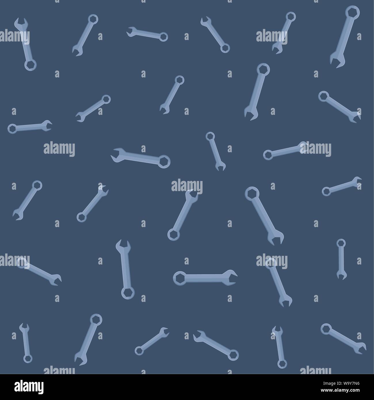 Wrenchs construction tools background pattern Stock Vector Image & Art ...