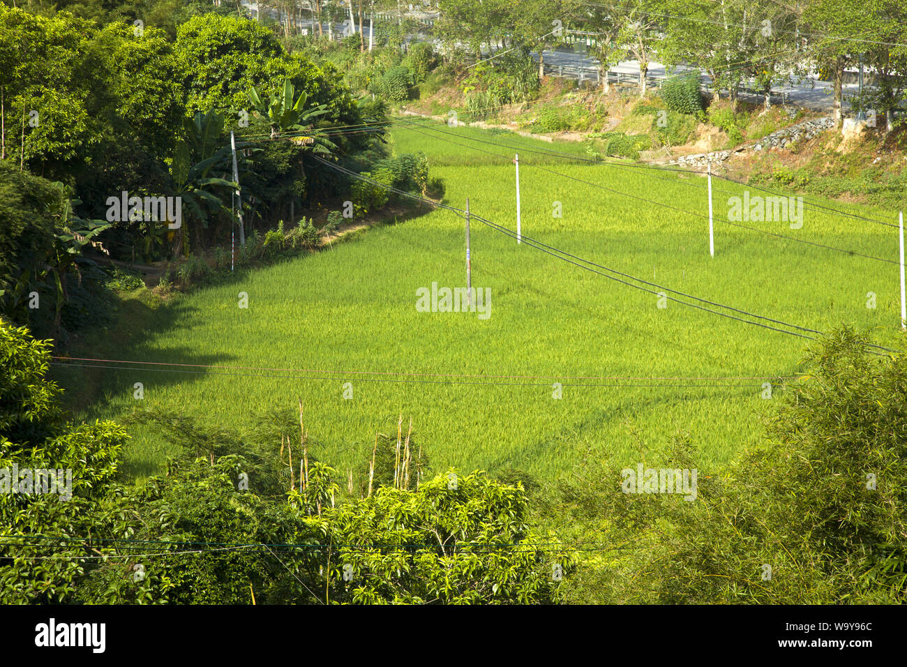 Luo certain shanhe village Stock Photo - Alamy