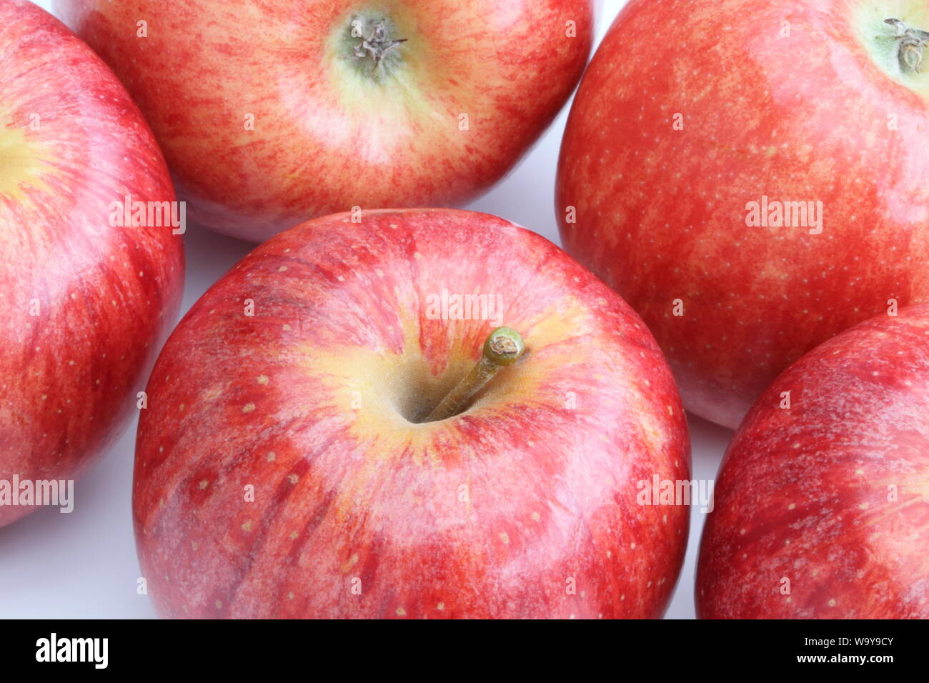 Colorful apples as a background Stock Photo - Alamy