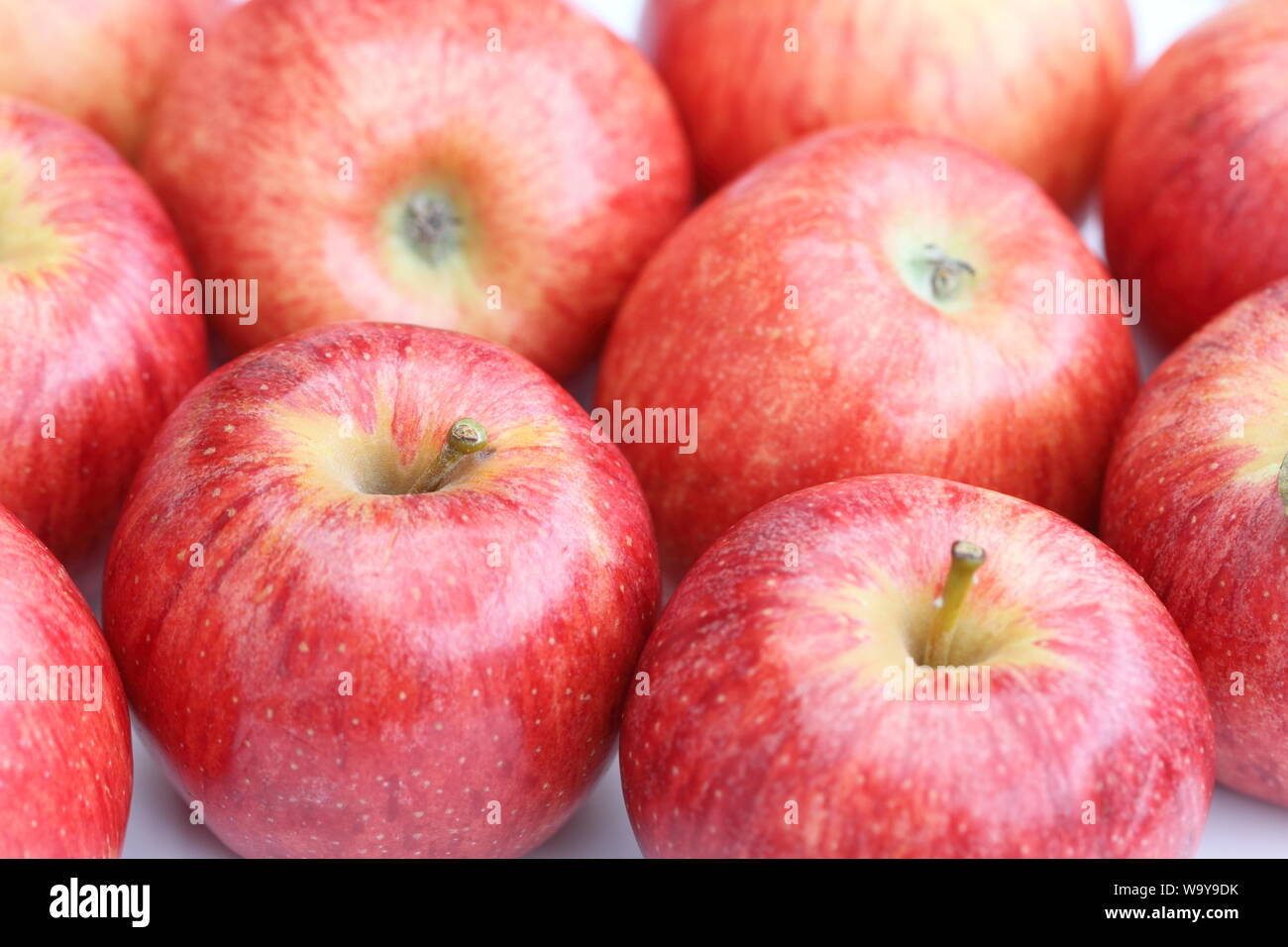 Colorful apples as a background Stock Photo - Alamy
