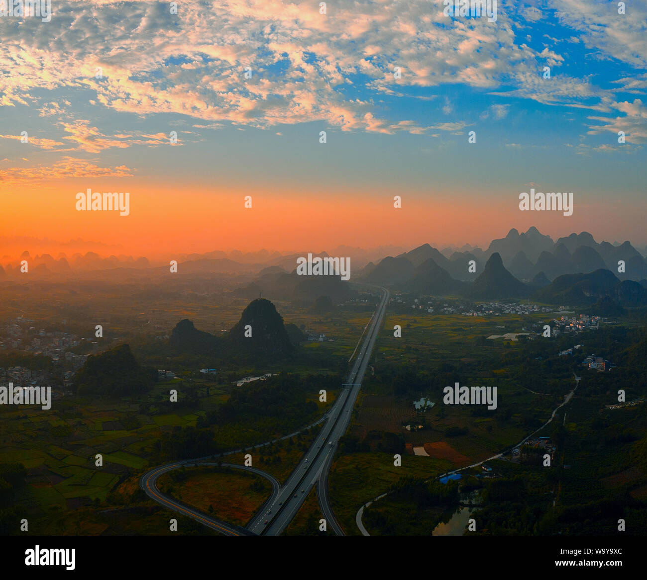 The most beautiful highway Stock Photo - Alamy