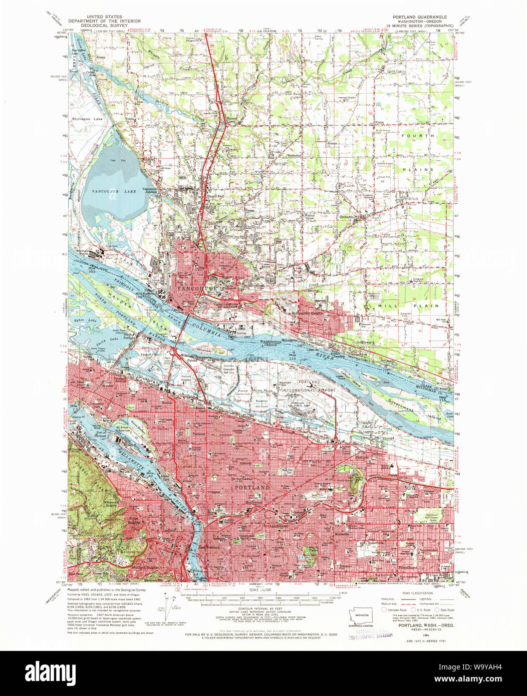 1961 Map Cut Out Stock Images & Pictures - Alamy