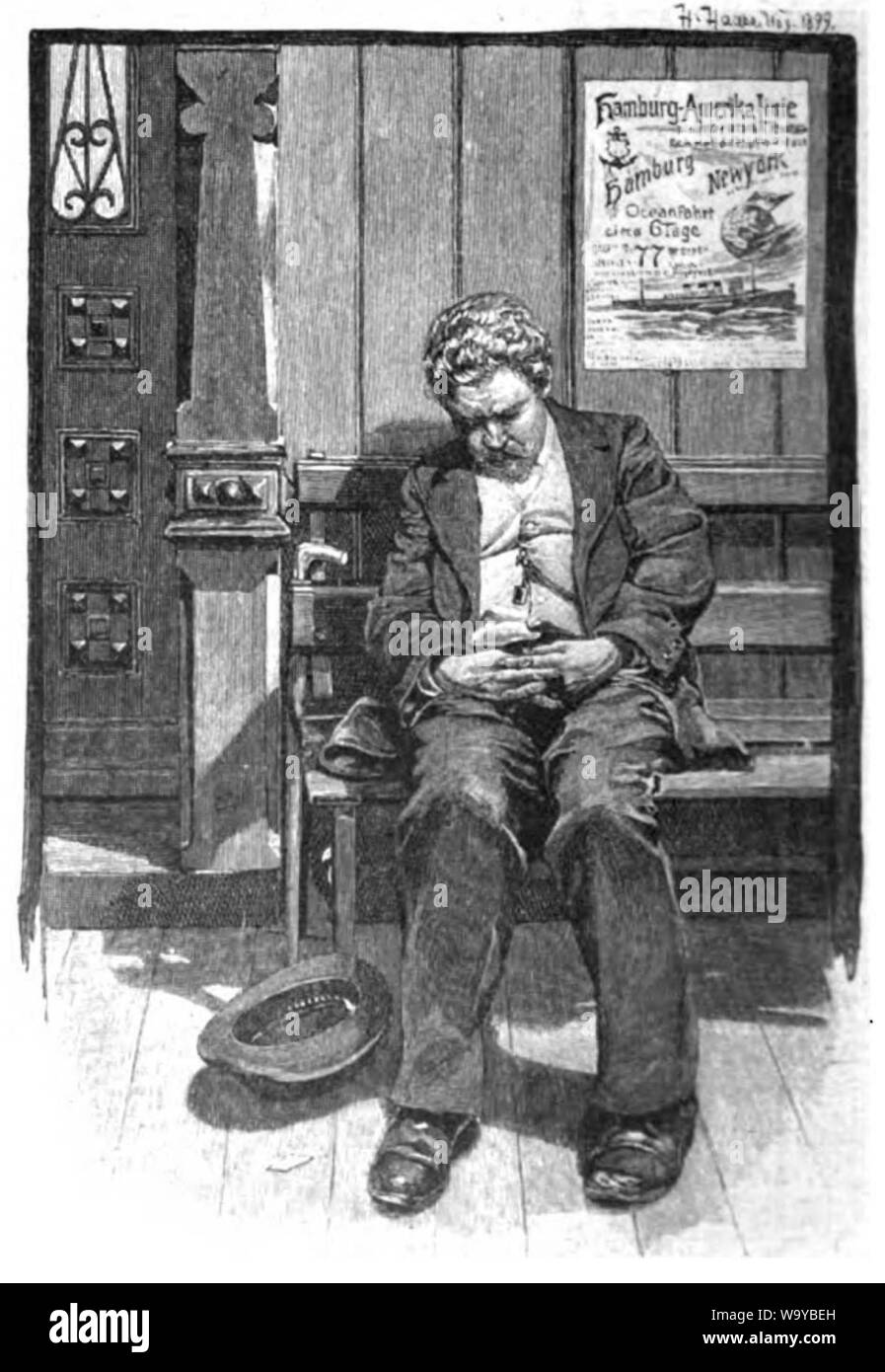 Die Gartenlaube (1899) b 0892 2 Stock Photo - Alamy