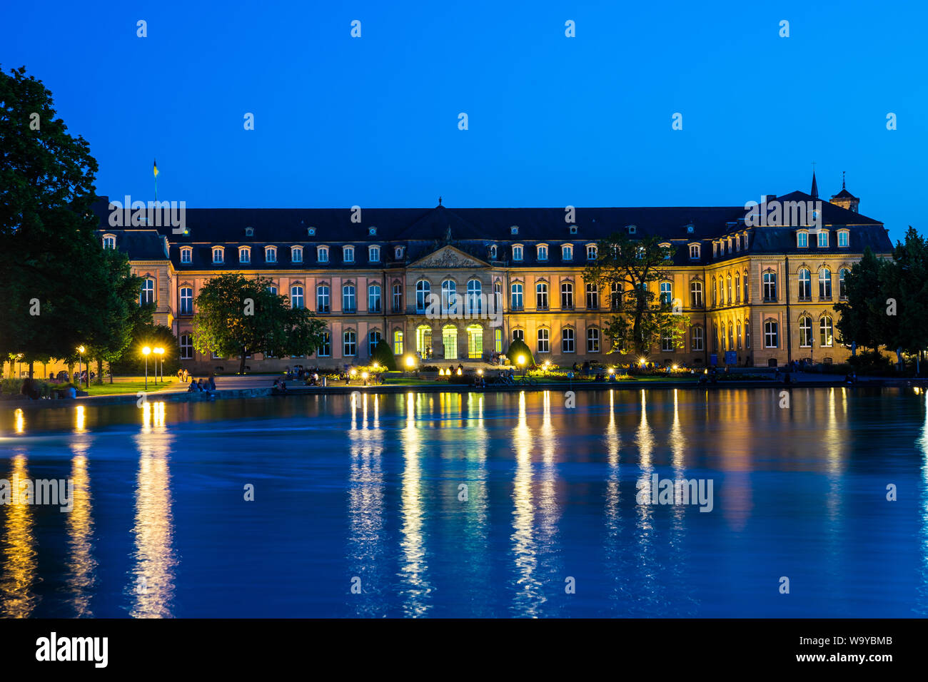 Stuttgart, Germany, June 1, 2019, People enjoying beautiful summer ...