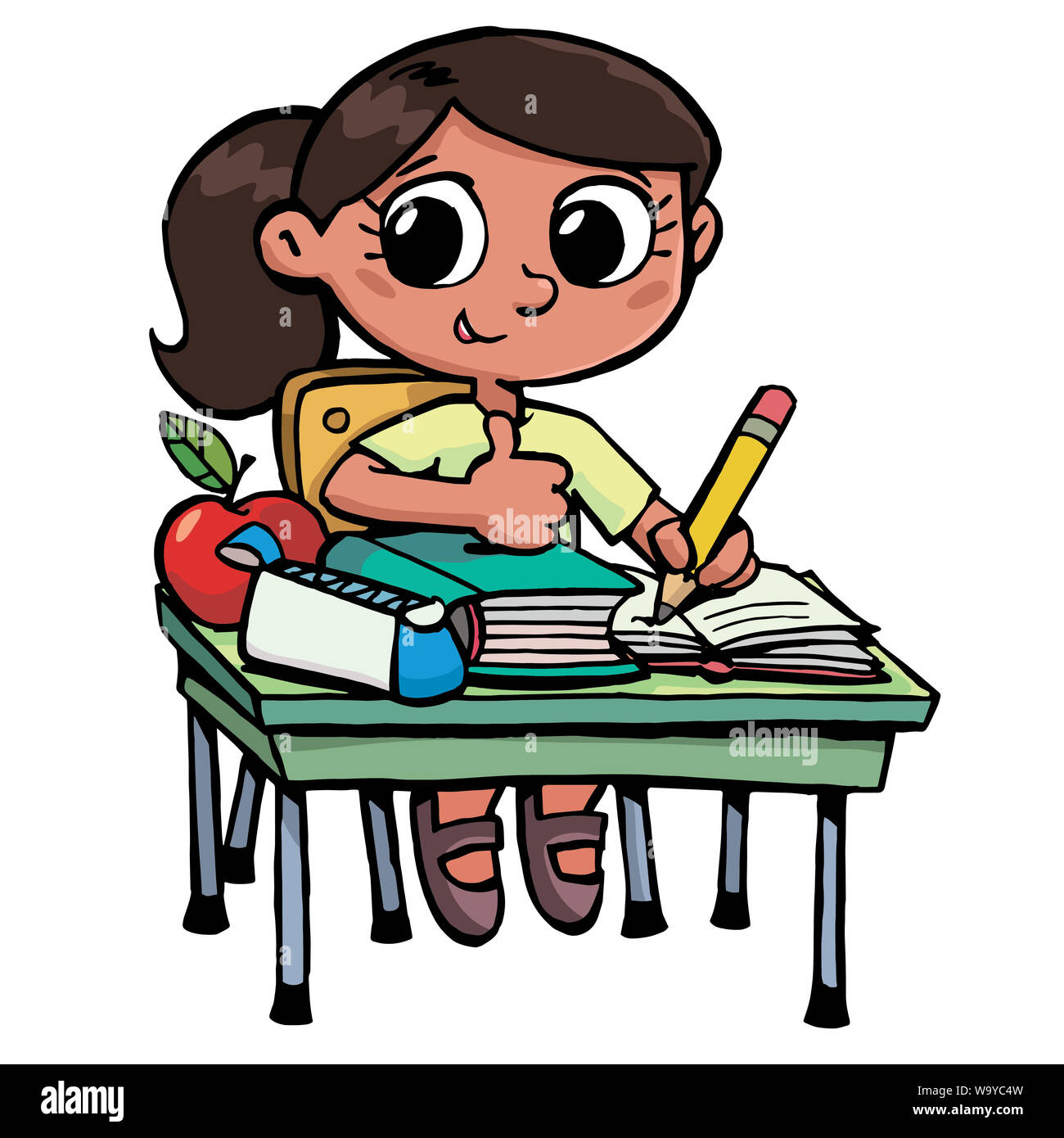 Animated Mexican Student
