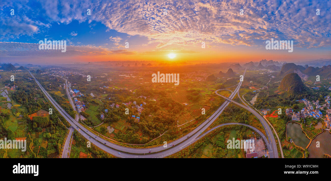 Drunken beauty highway Stock Photo - Alamy