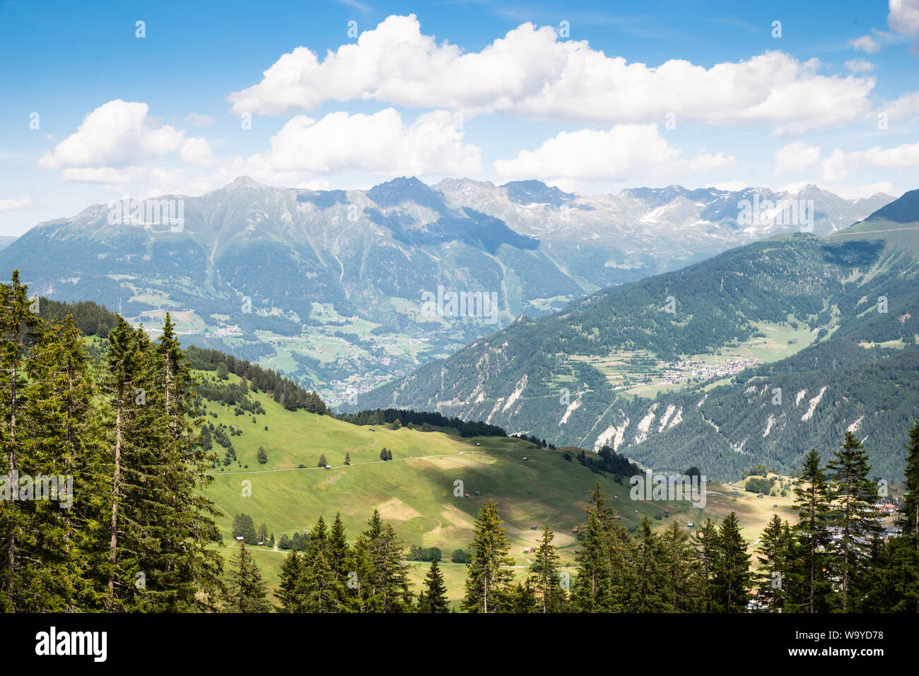 Sunny weather in the austrian alps hi-res stock photography and images ...