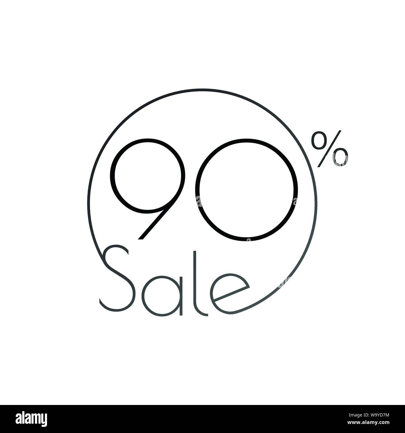 90 ad Stock Vector Images - Alamy