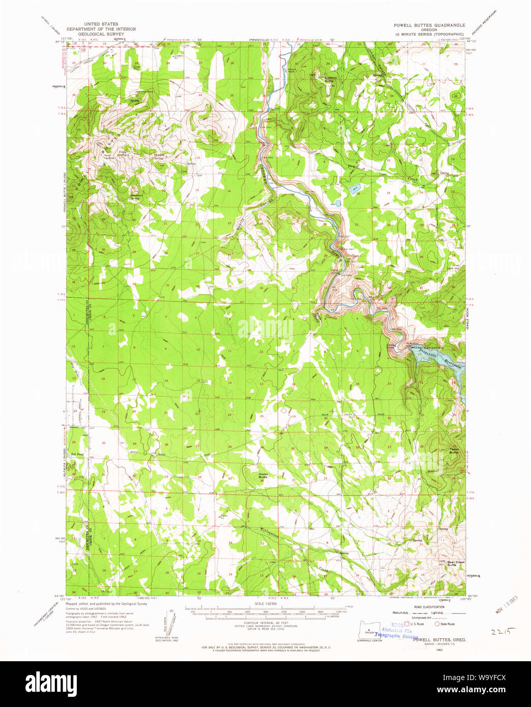 Map Of Powell High Resolution Stock Photography and Images - Alamy