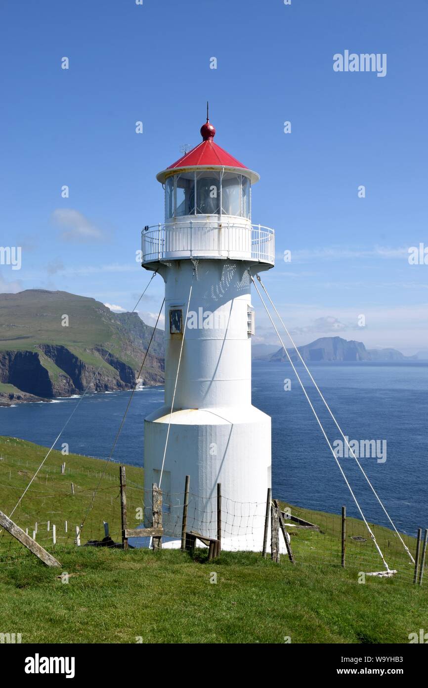 Faroe islands mykines lighthouse hi-res stock photography and images ...