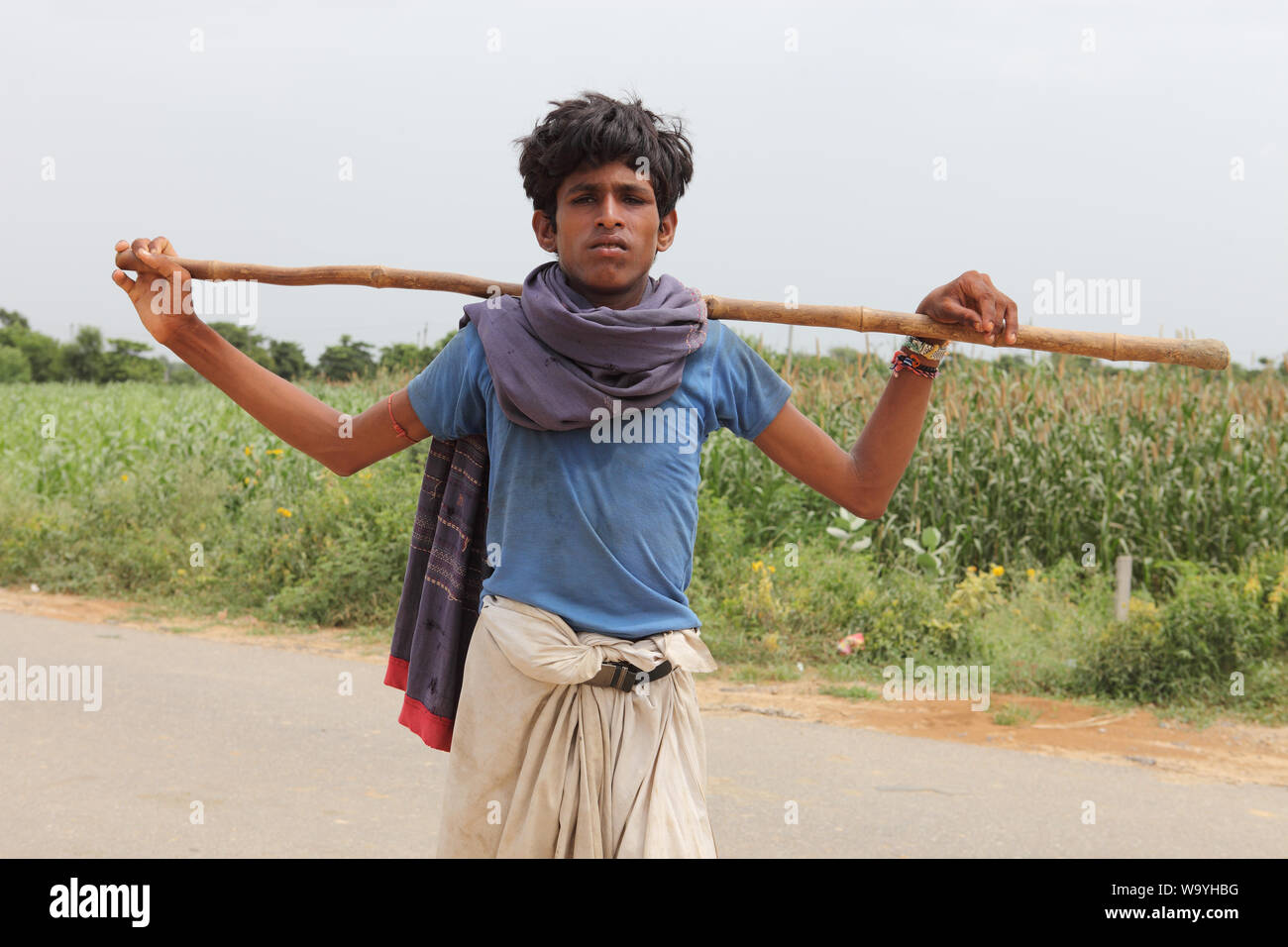Indian shepherd boy hi-res stock photography and images - Alamy