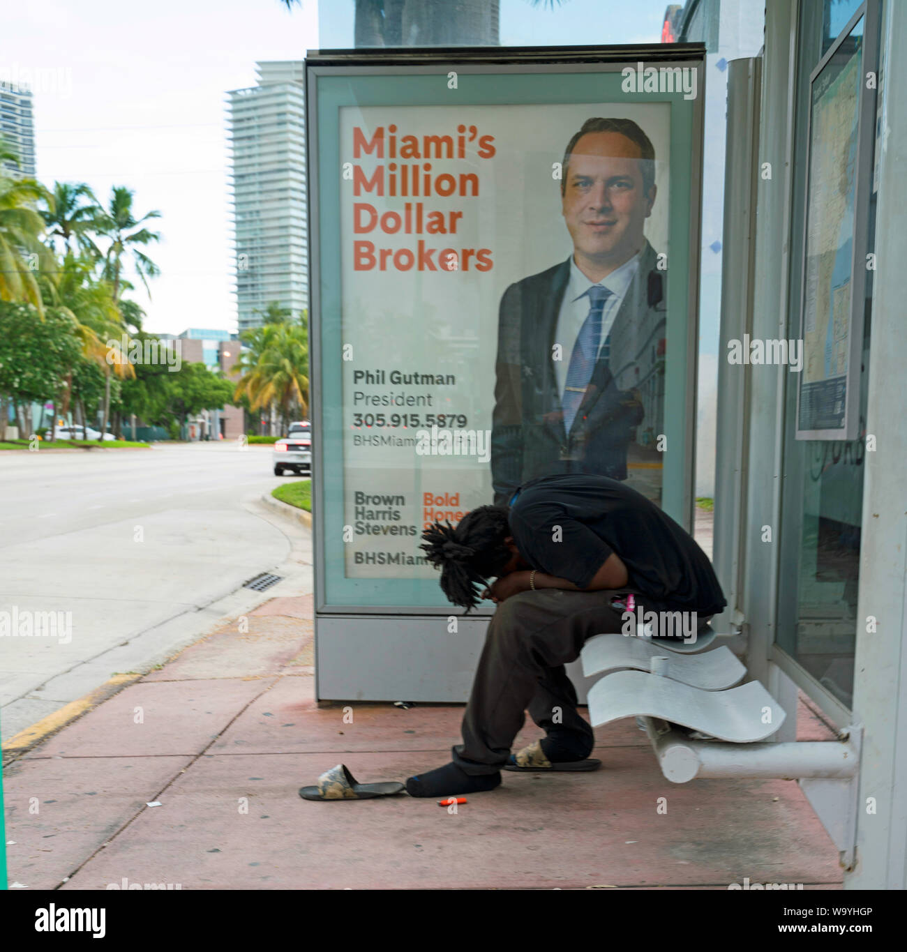 Homelessness miami hi-res stock photography and images - Alamy