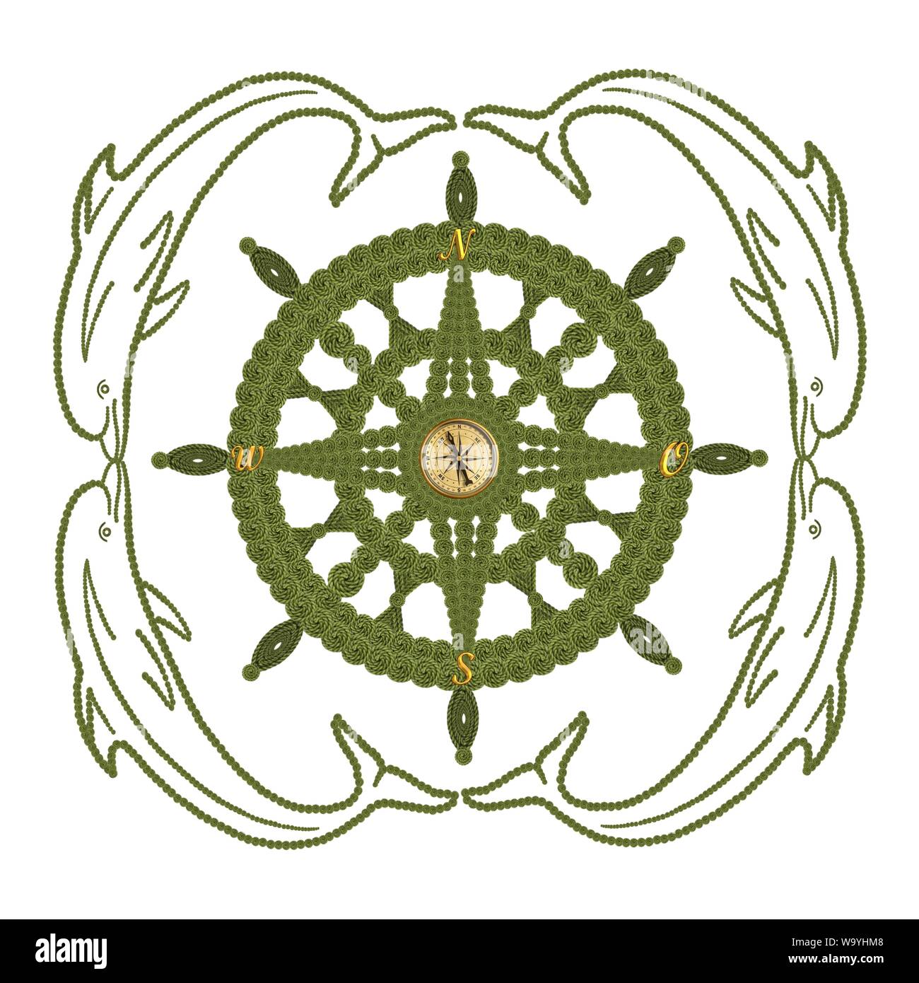Nautical Compass High Resolution Stock Photography and Images - Alamy