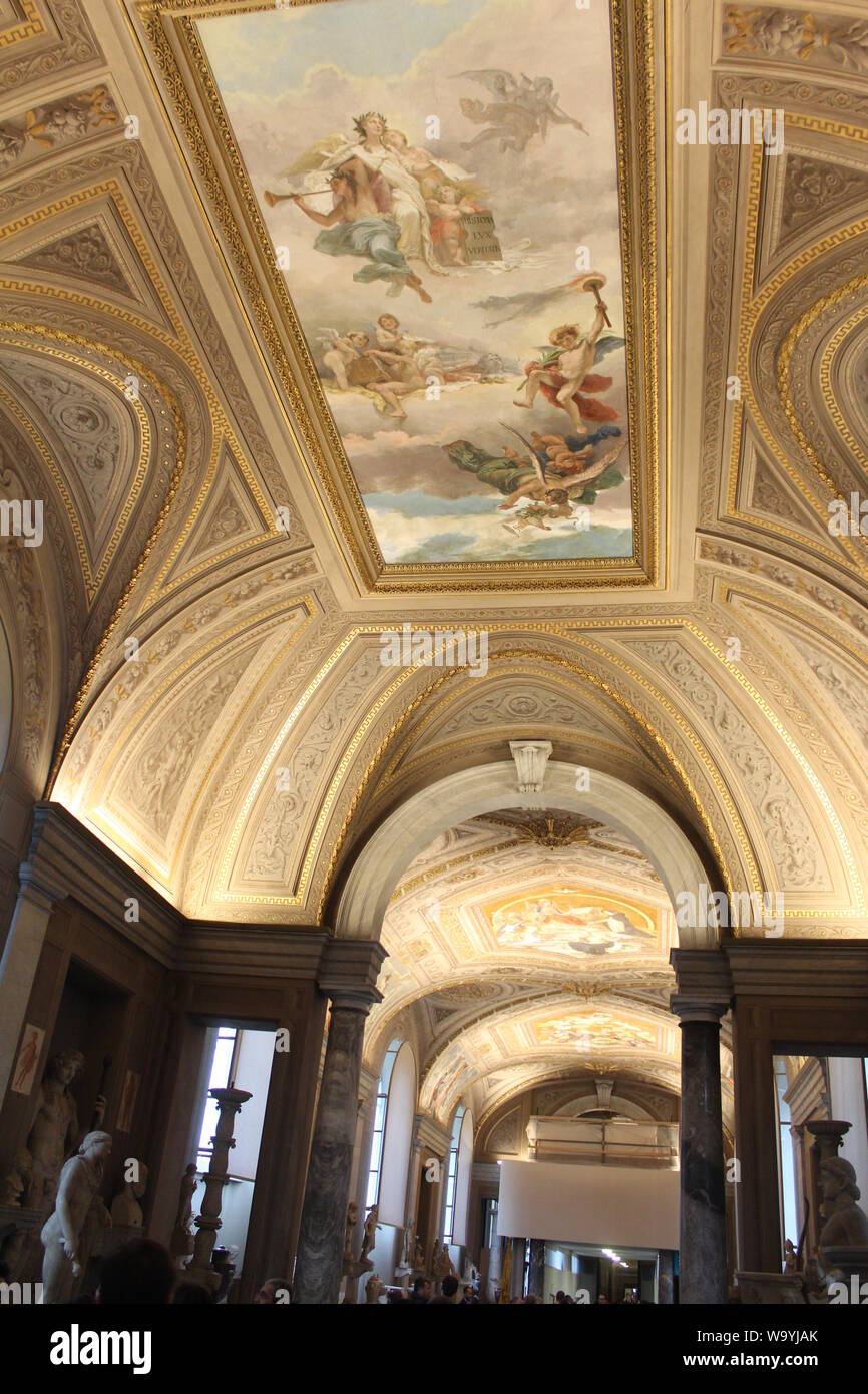Ceilings Of The Vatican Museum High Resolution Stock Photography and Images - Alamy