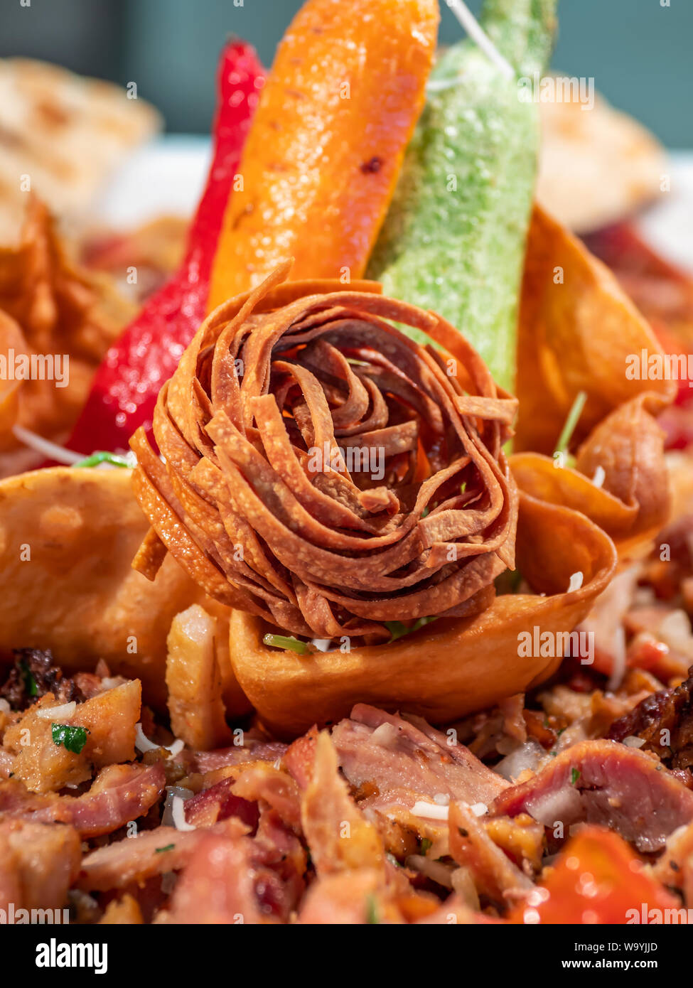 Food at the all inclusive hotel buffet Stock Photo - Alamy