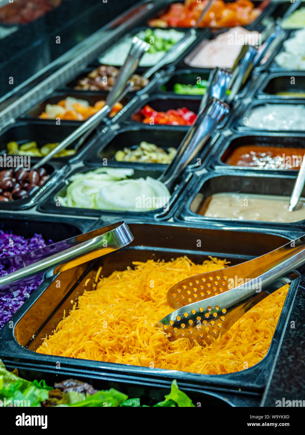 Food at the all inclusive hotel buffet Stock Photo - Alamy