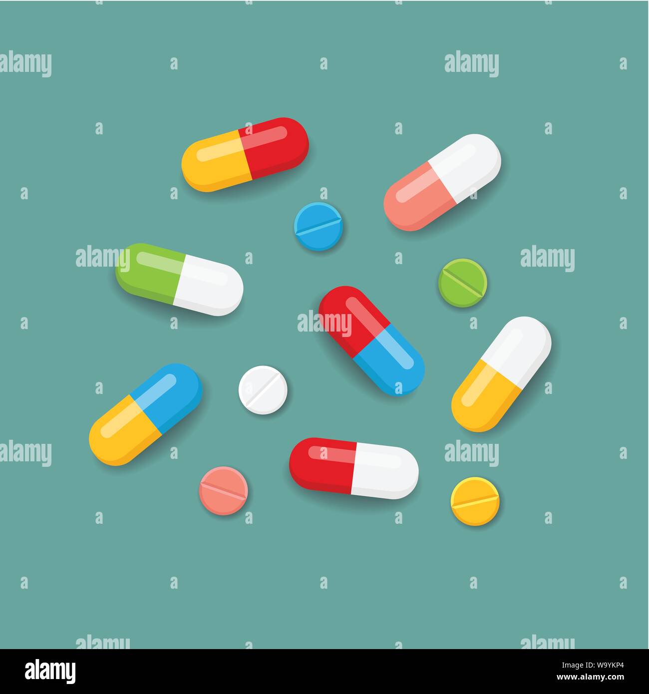 Pharmacy pill Stock Vector Images - Alamy