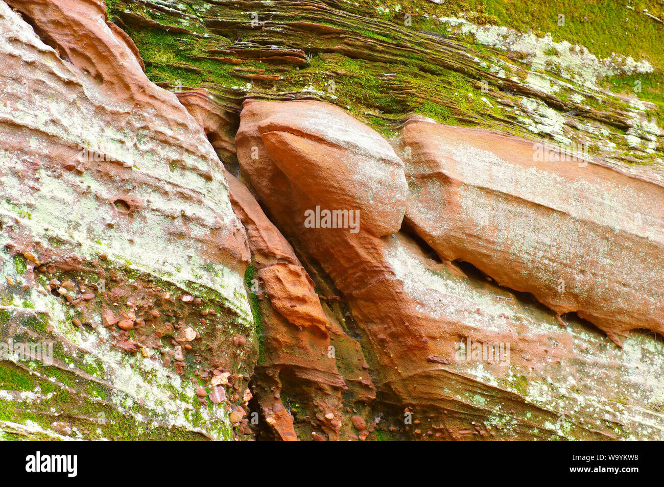 Rock detail at the altschlossfelsen hi-res stock photography and images ...