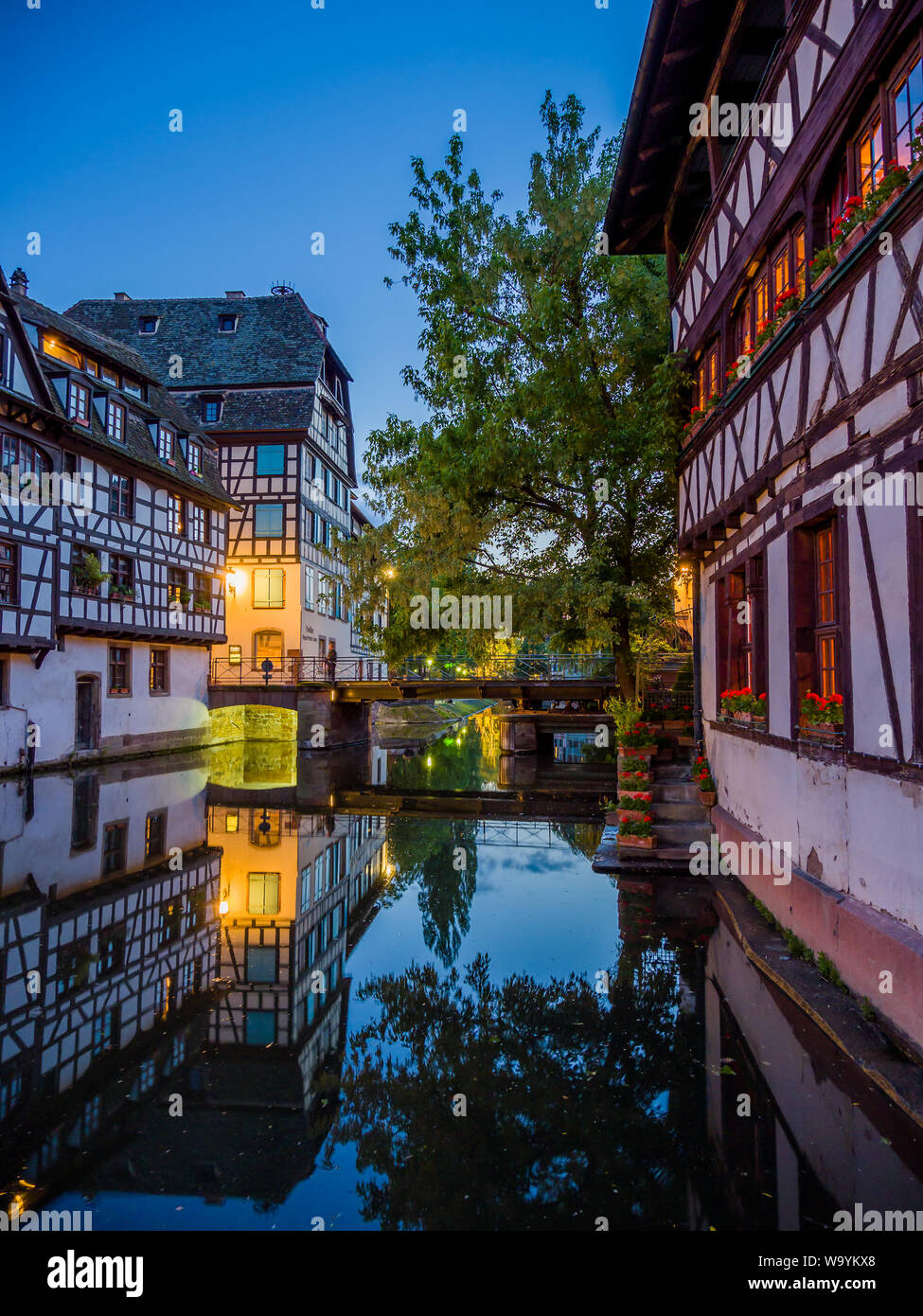 The Petite France area in Strasbourg Alsace Stock Photo - Alamy