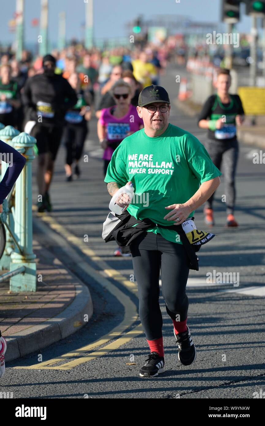 Brighton 10k 2018 Picture:Terry Applin Stock Photo - Alamy