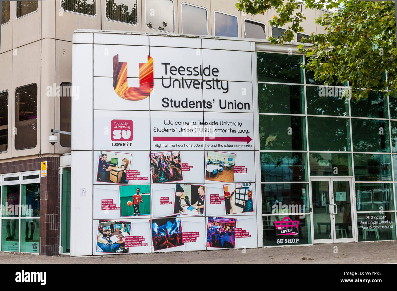 University uk students notice board hi-res stock photography and images ...