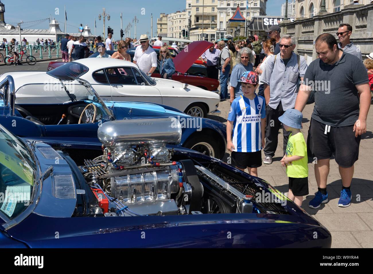 Classic Car Show 2018, Madeira Drive, Brighton. Picture:Terry Applin ...