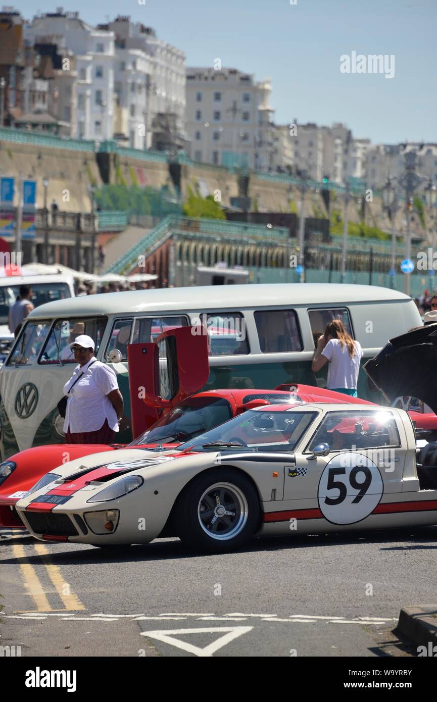 Classic Car Show 2018, Madeira Drive, Brighton. Picture:Terry Applin ...