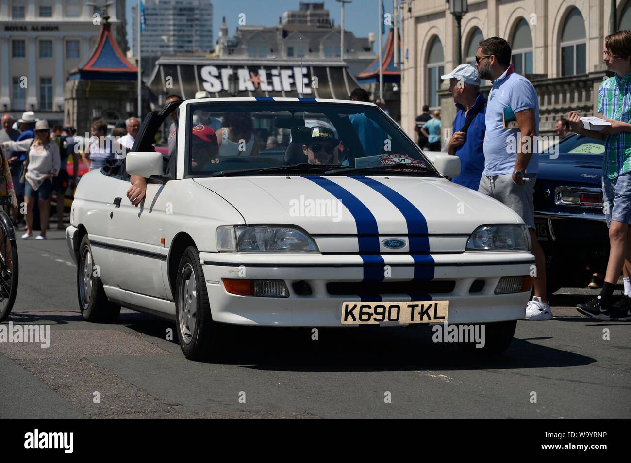 Classic Car Show 2018, Madeira Drive, Brighton. Picture:Terry Applin ...