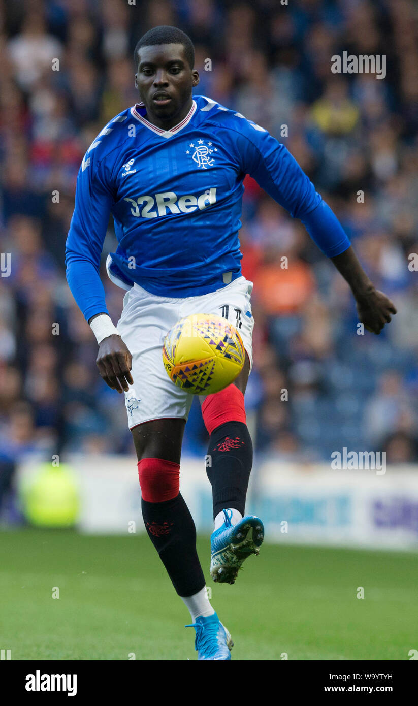Rangers Sheyi Ojo during the UEFA Europa League Third Qualifying Round ...