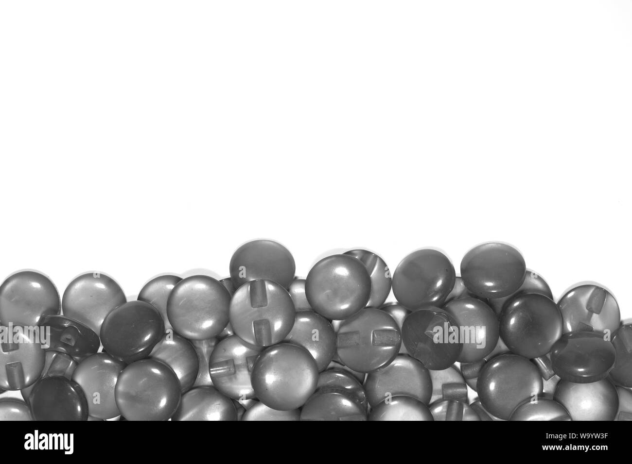 Background illustration of white and buttons. Pattern white background ...