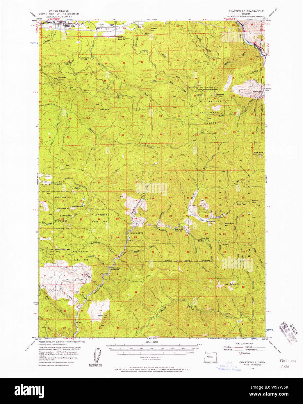 1956 map Cut Out Stock Images & Pictures - Alamy