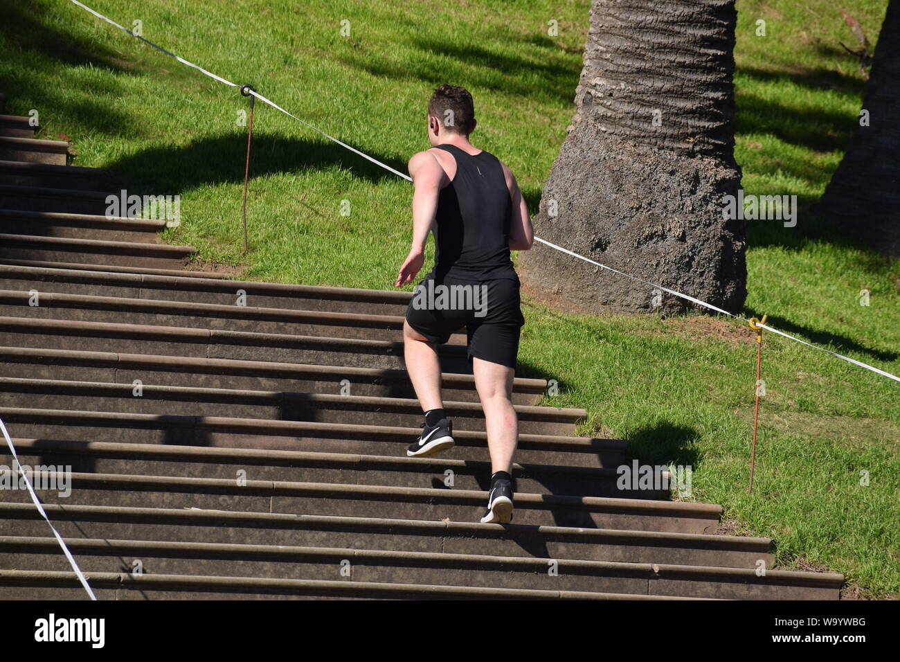 Australian Exercise in Morning Stock Photo - Alamy