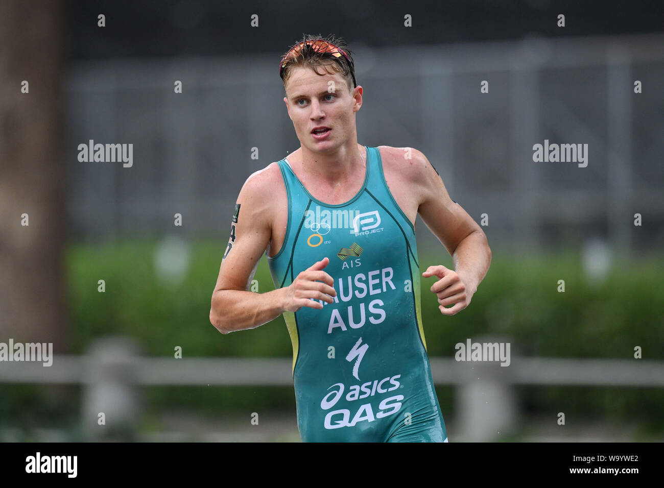 Odaiba, Tokyo, Japan. Credit: MATSUO. 16th Aug, 2019. Matthew Hauser ...
