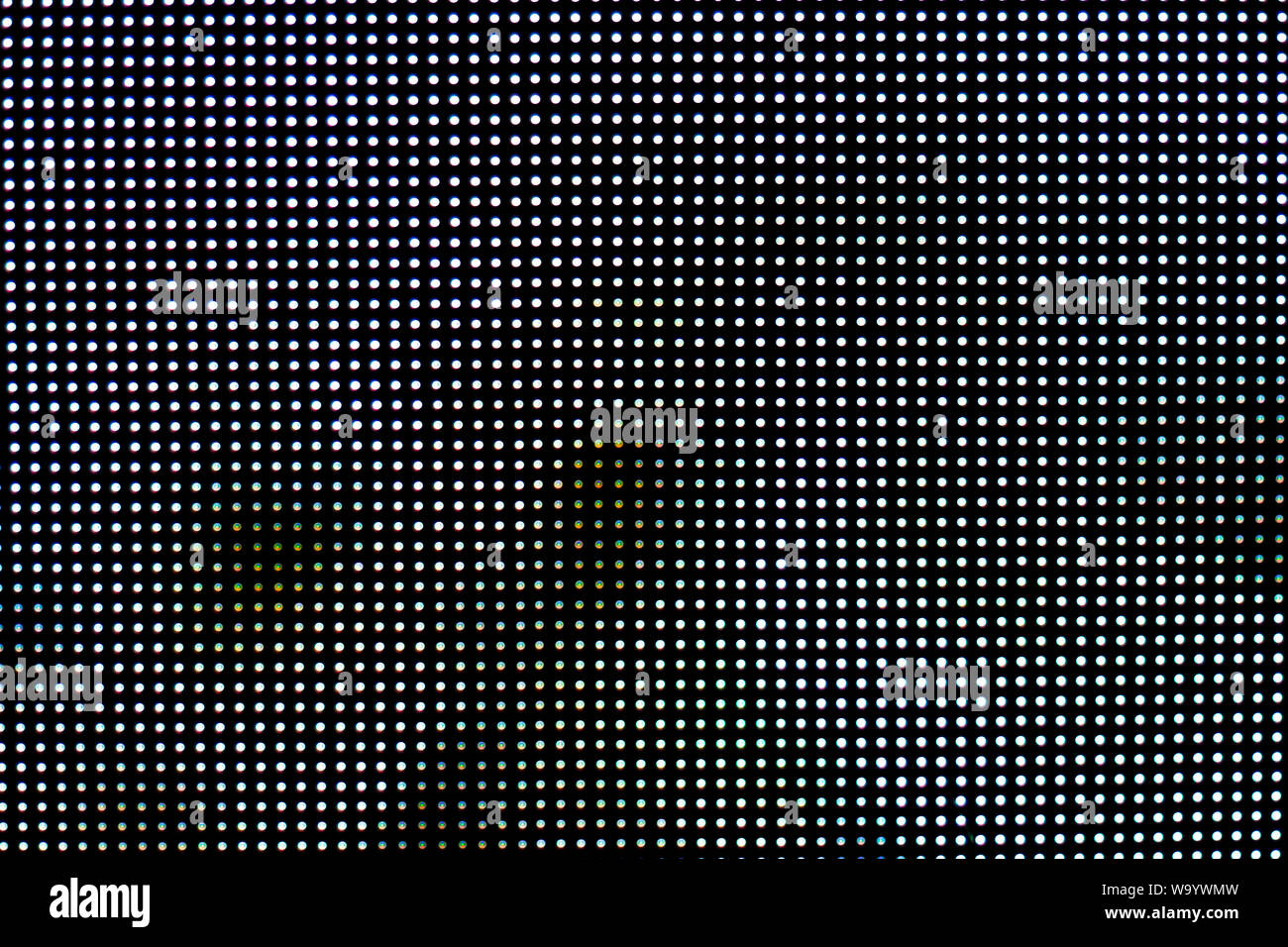 Colorful of the LED screen at the opening of the show Stock Photo - Alamy