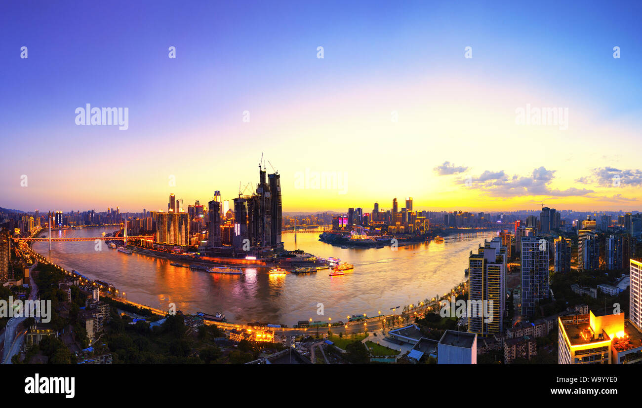 Chongqing sunset hi-res stock photography and images - Alamy