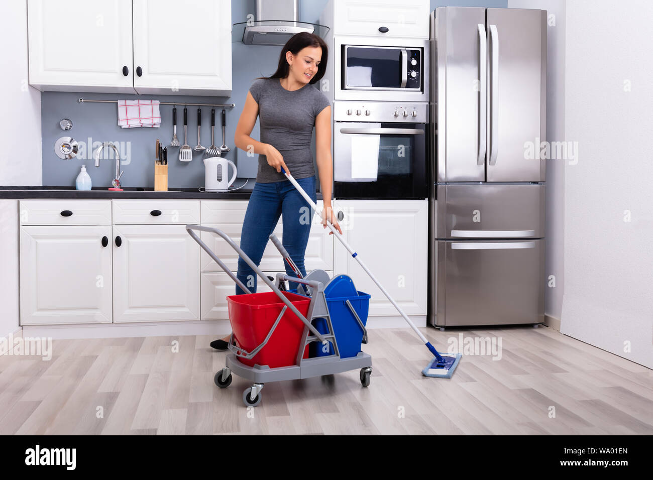 Sweep The Kitchen Floor